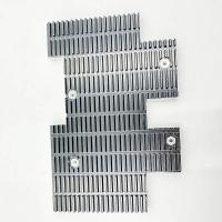 China Custom Aluminum Alloy Heat Sink 3240 11mm Oxidized Black Electronic Chip Heat Sink for sale