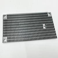 China High Precision CNC Machining Parts Black Slotted Aluminum Power Amplifier Heatsink for sale
