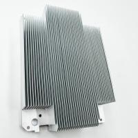 China Custom CNC Machining Parts Aluminum Heatsinks For Rail Transit for sale