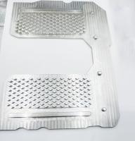 China CNC machining Aluminum laptop base plate, Laptop heat sink cooling fan High power aluminum alloy super quiet laptop base for sale