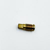 China Brass CNC Turning Parts , Round Lathe Thread Cutting Tool Compound Copper Machining for sale