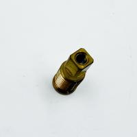 China Brass CNC Turning Parts , Round Lathe Thread Cutting Tool Compound Copper Machining for sale