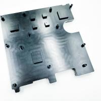 China Automobile CNC Machining Parts Aluminum Black Anodized Heatsink Radiator for sale
