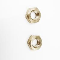 China Brass Precision Turned Parts , CNC Brass Turning Nut Machining Service for sale