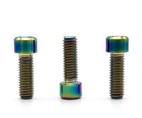 China Non Standard Titanium Alloy Screw Hexagonal Cuphead Screws Color Zinc Full Thread Screw for sale