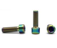 China Non Standard Titanium Alloy Screw Hexagonal Cuphead Screws Color Zinc Full Thread Screw for sale