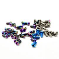 China TC4 Titanium Screws Self Tapping Flying Saucer Head Screw For Motorcycle Decoration for sale