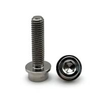 China M6 Titanium Screws High Strength Titanium Fasteners Cup Head Hexagonal Screw for sale
