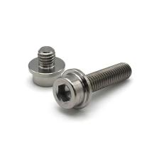 China M6 Titanium Screws High Strength Titanium Fasteners Cup Head Hexagonal Screw for sale