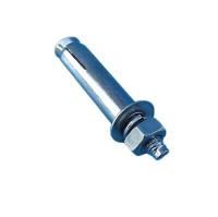 China Galvanized Expansion Bolt Screw , Drive Iron M8 M10 Expansion Screw for sale