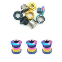 China Custom Titanium Screws Fasteners TC4 Mountain Bike Single Disc Screw for sale