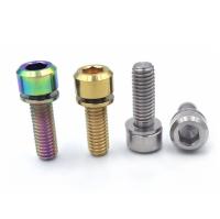 China Titanium Alloy Handle Screw M5x18x20 Handle Fixing Screws With Gasket for sale