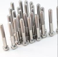 China Titanium Alloy Hex Socket Screw Bolts Cup Head Screw Titanium Alloy Screws for sale