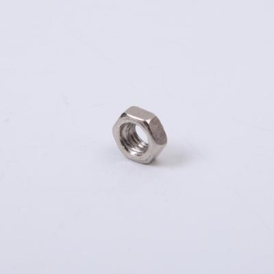 China 304 Stainless Steel Hex Nut , Hexagon Thin Nut Counter Teeth Thin Nut M1-M64 for sale