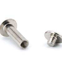 China 304 Stainless Steel Rivets To Lock Female Screws Letter I-Nail Female Ledger Nails for sale