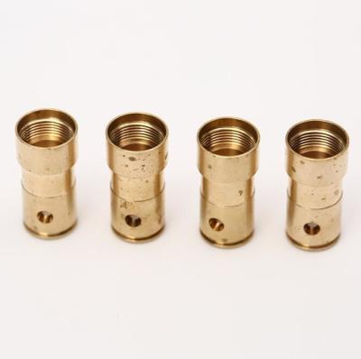 China Strong / Durable Brass Turning Parts Non Standard Copper Tube for sale