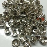 China Precision Copper CNC Turning Parts Electroplated Gold Silver Nickel Rose Gold Tin Oxidation for sale
