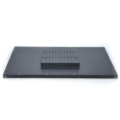 China Elevator Advertising Display Molding Sheet Metal Shell , Stamping Machining Parts for sale