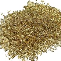 China Brass Shrapnel Iron Shrapnel Electroplating Machining Barrel Gold Plating / Chrome Plating for sale