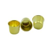 China Custom Copper Drawing Parts , Blind Hole Fuse Copper Cap for sale
