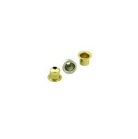 China Custom Copper Drawing Parts , Blind Hole Fuse Copper Cap for sale