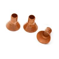 China Red Copper Hollow Rivets Non Standard Copper Trumpet Hollow Rivets for sale