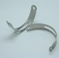 China Curved Customized Metal Stamping Parts Semi Circular Stainless Steel Ring for sale