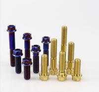 China Titanium Alloy Micro Arc Anodizing Mao Self Drilling Self Tapping Screws Stainless Steel for sale