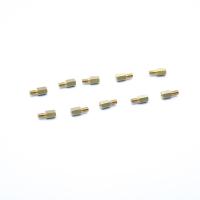 China Male And Female Brass Screw Studs Hexagon Nail For Marine Automobile Aircraft for sale