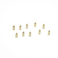 China Male And Female Brass Screw Studs Hexagon Nail For Marine Automobile Aircraft for sale