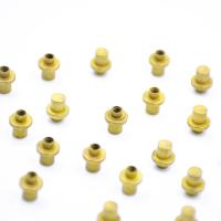 China OEM Custom CNC Parts Brass Screws with Linear Milling Turning Machining Service for sale