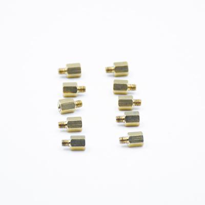 China Milling Turning Machining Brass Flat Head Screws CNC Turned Parts for sale