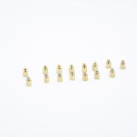China Milling Turning Machining Brass Flat Head Screws CNC Turned Parts for sale