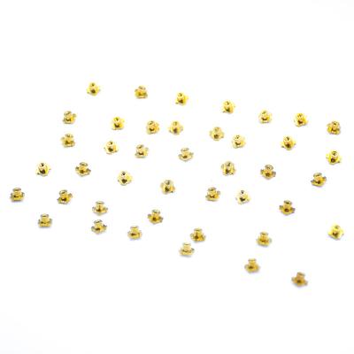 China Auto Brass Fastener Lathe M2 M2.5 M3 M4 M5 M6 Female Screw Nut For CNC Serive for sale