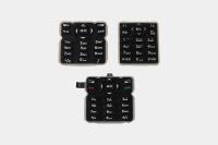 China Lianwei Low-Temperature Silicone & Plastic Keypads, Custom Molded for sale