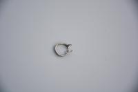 China Precision CNC Machined TC4 Titanium Alloy Medical Retaining Ring Component for sale