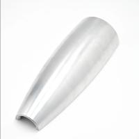 China CNC Machined Aluminum Alloy Streamlined Robotic Joint Housing Cover for Humanoid Robots for sale