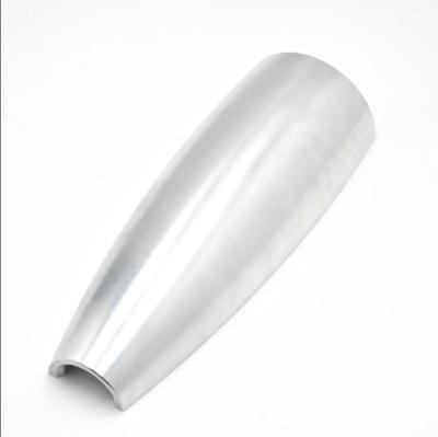 China CNC Machined Aluminum Alloy Streamlined Robotic Joint Housing Cover for Humanoid Robots for sale