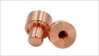 China CNC Machined C110 Copper High-Voltage Electrode Terminal for EV High-Current Systems for sale