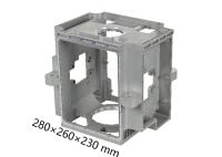 China Custom Magnesium Alloy Instrument Housing Frame CNC Machining Industrial Parts for sale