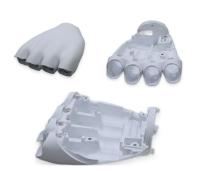 China Custom Aluminum Robotic Hand Gripper Shell CNC Machining Industrial Parts for sale