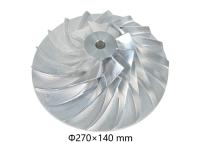 China Custom Aluminum Alloy Centrifugal Impeller CNC Machining Industrial Parts for sale