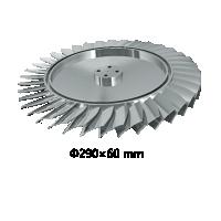 China Custom Stainless Steel Titanium Turbine Disc CNC Machining Industrial Parts for sale