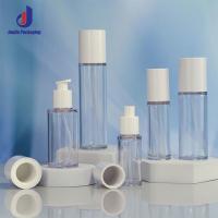 China Luxury PETG Bottle 50ml 100ml 150ml Plastic Lotion Pump Bottles With Cap for sale
