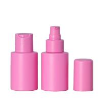 China Luxury Plastic Cosmetic Bottles 60ml 100ml Pink Fine Mist Spray Bottle Packaging For Industrial for sale