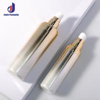 China Electroplate Luxury Acrylic Set Liquid Foundation Bottle Face Cream Jar Pumb Spray Bottle For Cosmetic Packaging for sale