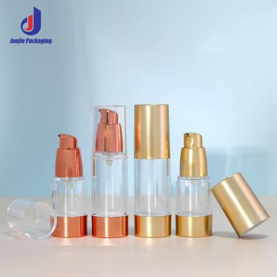 China 20ml 30ml Airless Bottles / Luxury Cosmetic Packaging Bottle For Foundation Face Cream for sale