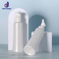 China Matte Plastic Dispenser Bottle 120ml Square Foaming Facial Cleanser Bottle for sale