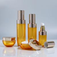 China Wholesaler Price Refillable Acrylic Cosmetic Lotion Pump Bottle 150ml Skincare Packaging Cream Jar Essential Water Container for sale