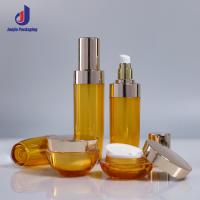 China Wholesaler Price Refillable Acrylic Cosmetic Lotion Pump Bottle 150ml Skincare Packaging Cream Jar Essential Water Container for sale